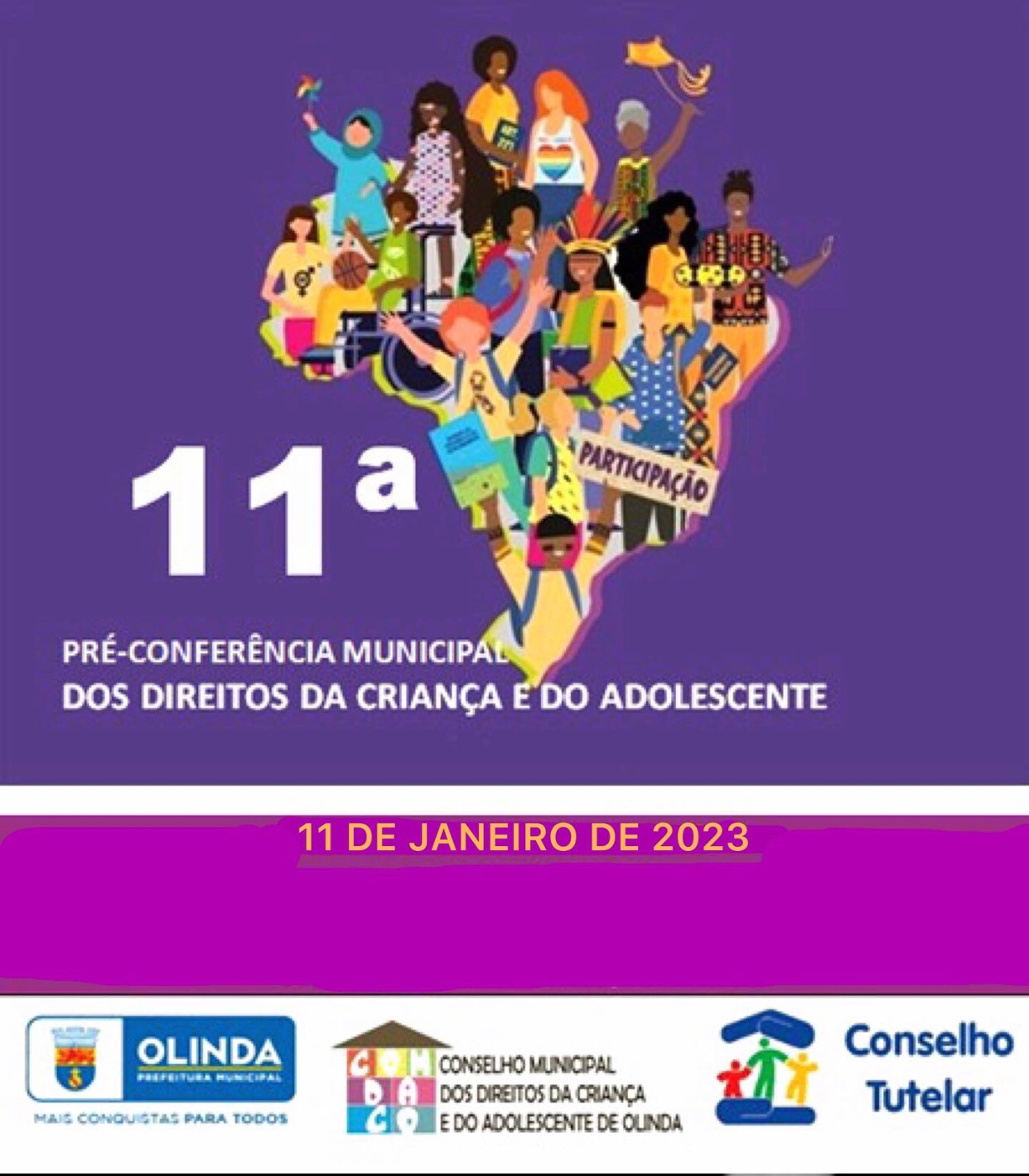 11ª Pré Conferência Municipal Dos Direitos Da Criança E Do Adolescente